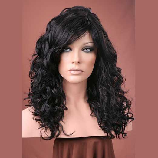 Forever Young pruik zeer donkerbruin model Roll With It - Mooie pruiken ...